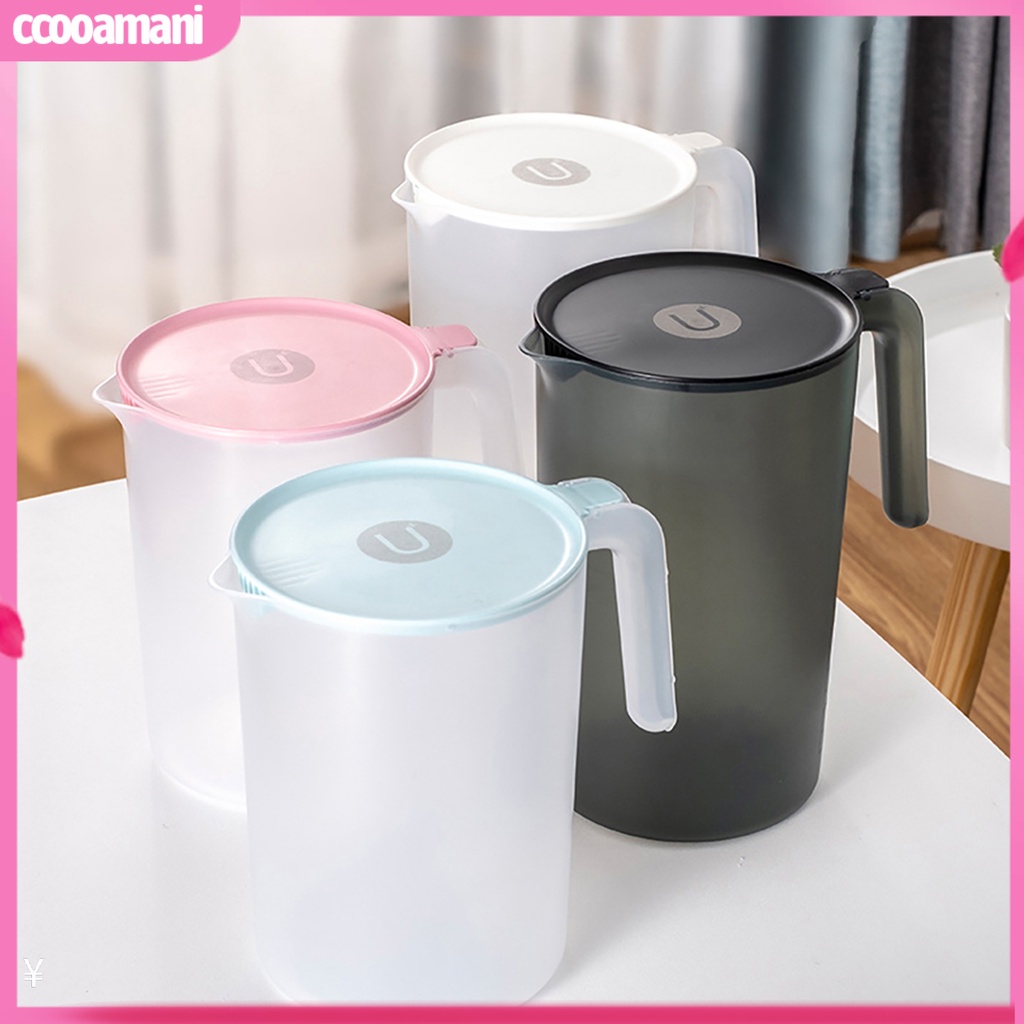 [cooamani] 2000/2500ml Clear Large Capacity Pitcher Cold Water Jug ...