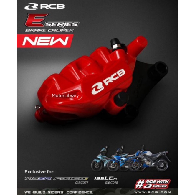 RCB E Series Front 2 Pot Caliper ( New Product ) Y15/ Y16/ RSX/ RS/ LC ...