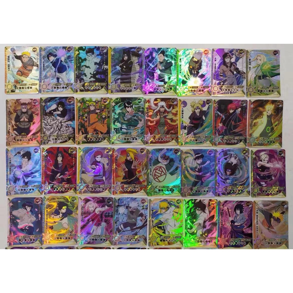 ★KK toy store ★Kayou Naruto cards SSR NO.001-130 Full set of cards the ...