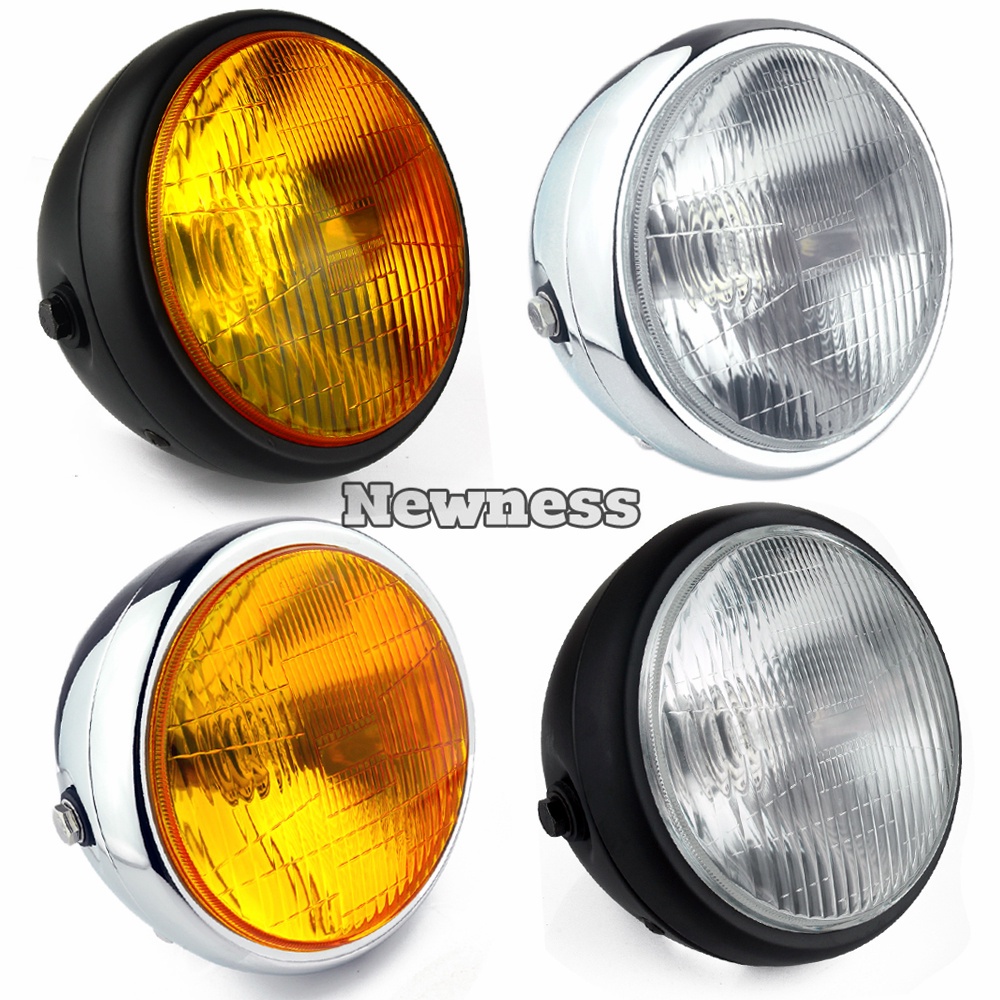 Universal 7Inch Motorcycle Refit Headlight Motorbike Big Headlamp ...