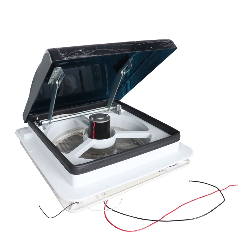 12V Electric RV Roof Ventilation Fan with LED Light - Perfect for RVs ...