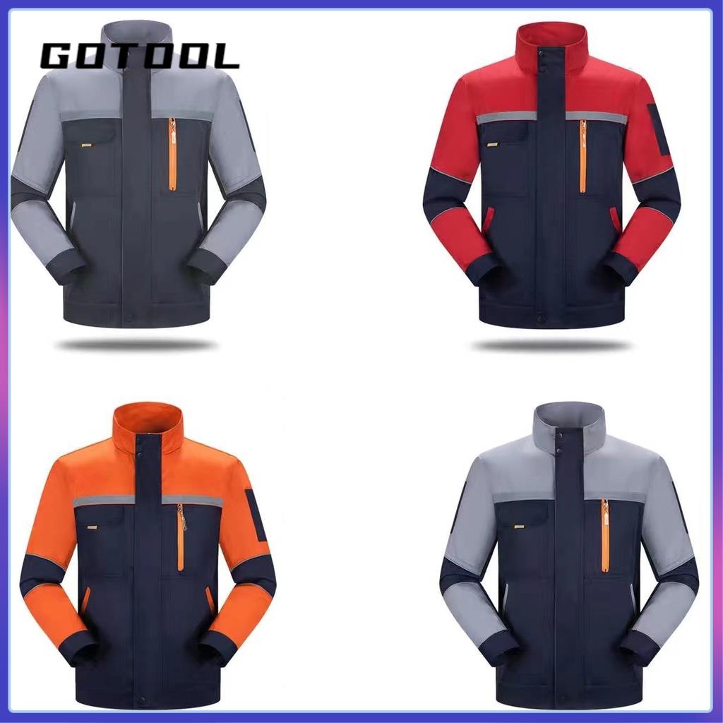 【GOTOOL】Unisex PPE Safety Jacket Workwear Men Women Reflector Labor ...