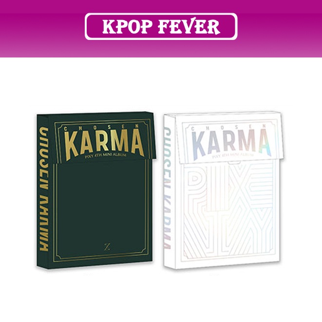 PIXY - 4th mini album [CHOSEN KARMA] CD PHOTOBOOK PHOTOCARD SEALED ...