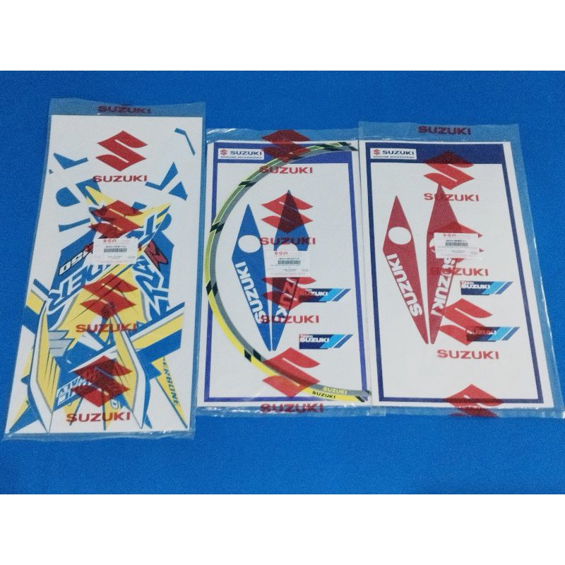 suzuki raider fi150 stiker set cowling Moto gp | Shopee Malaysia