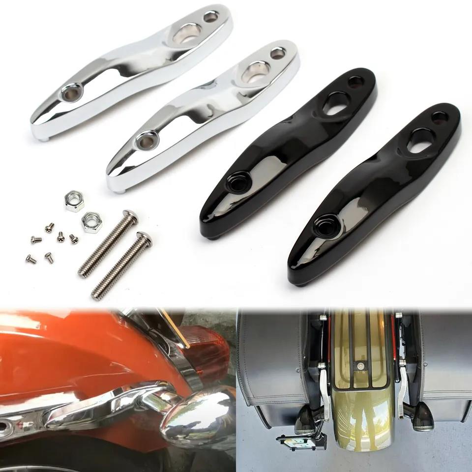 Motorcycle Rear Turn Signal License Plate Relocation Bracket For Harley ...