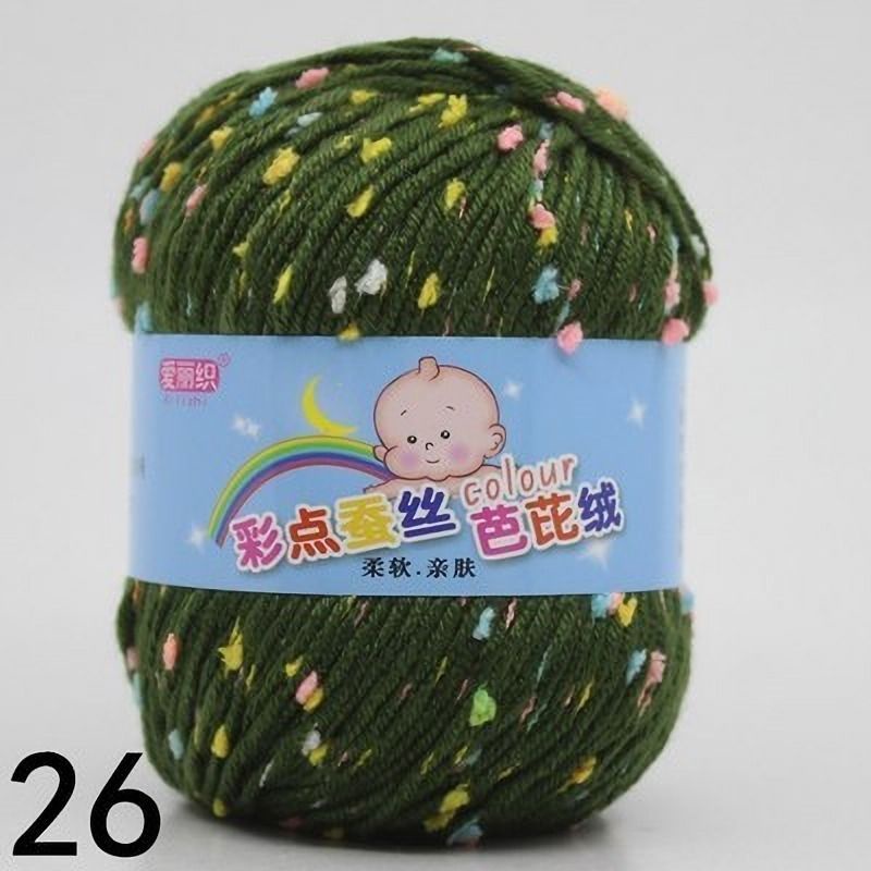Benang Kait Dot Yarn Crochet Yarns Knitting Yarn Benang Soft Berry Dot ...