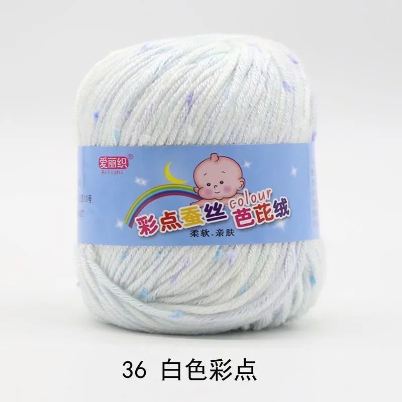 Benang Kait Dot Yarn Crochet Yarns Knitting Yarn Benang Soft Berry Dot ...