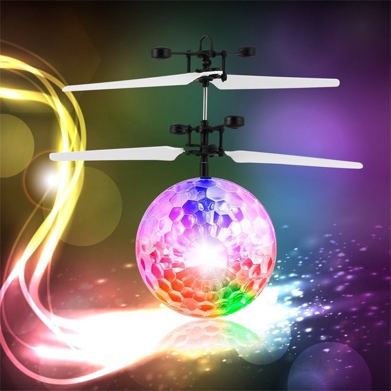 Ready stock RC Flying Crystal Ball LED Flashing Light Infrared ...