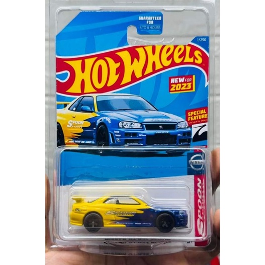 Hot Wheels Nissan GT-R R34 Spoon | Shopee Malaysia