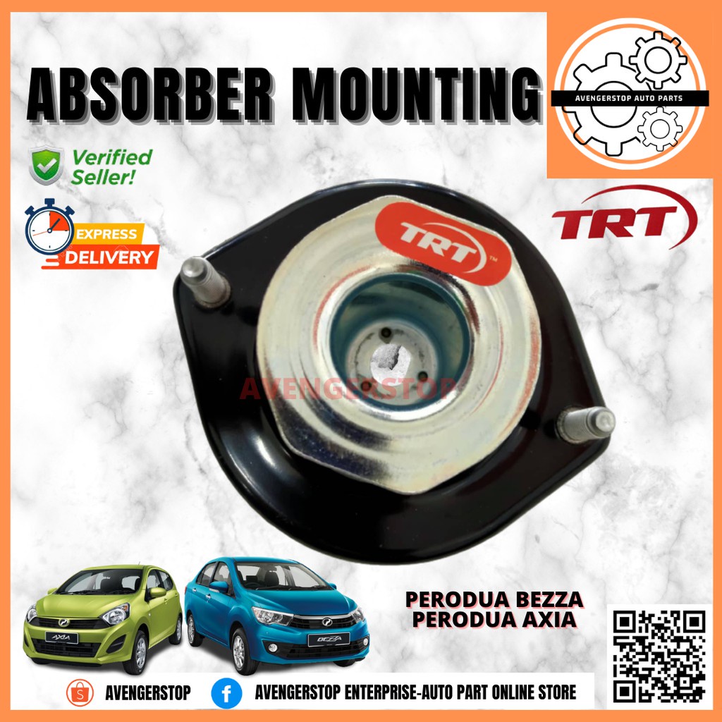 PERODUA AXIA BEZZA TRT FRONT DEPAN ABSORBER MOUNTING HIGH JAPAN QUALITY ...