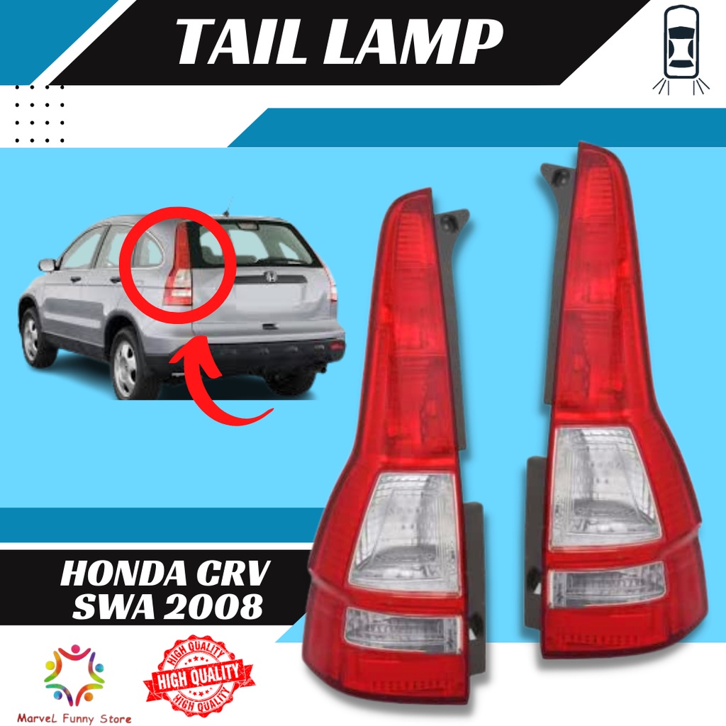 Honda Crv Swa 2007 - 2011 Tail Lamp Lampu Belakang 100% New High ...