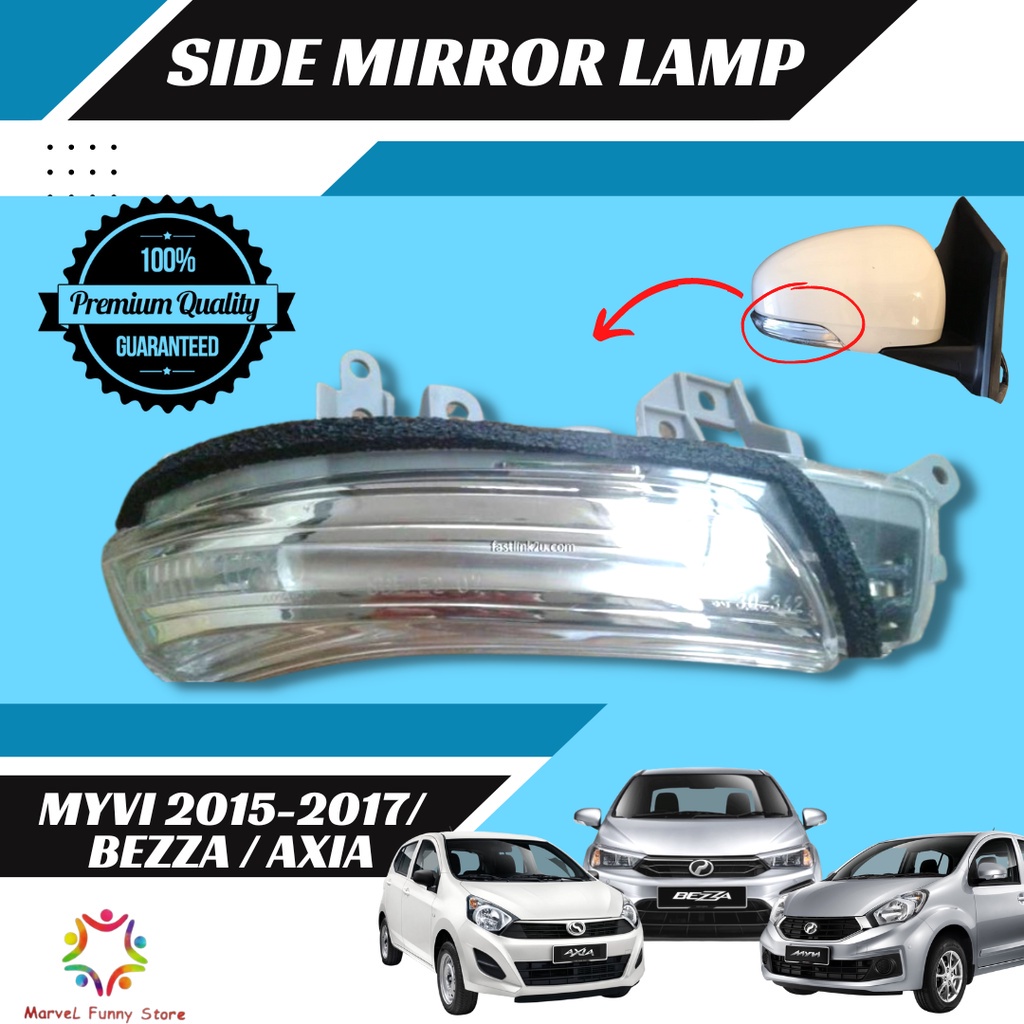 Perodua Myvi Lagi Best Gen3 Bezza Axia lampu signal led side mirror ...