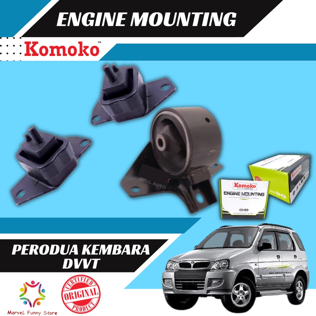 Perodua Kembara Dvvt Engine Mounting Kit Komoko Japan | Shopee Malaysia