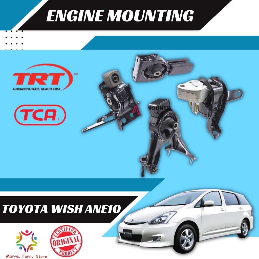 Toyota Wish Zne10 Ane10 1.8L 2.0L Auto Tca Engine Mounting | Shopee ...