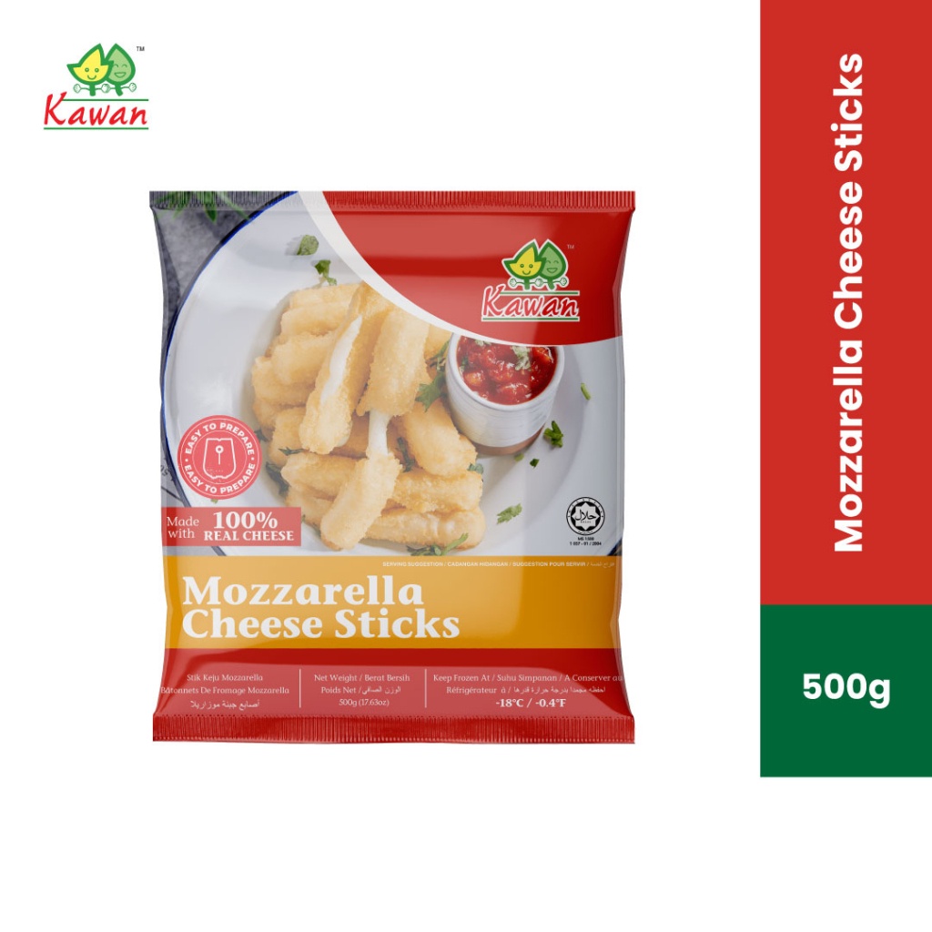 KAWAN Mozzarella Cheese Sticks 500g | Shopee Malaysia
