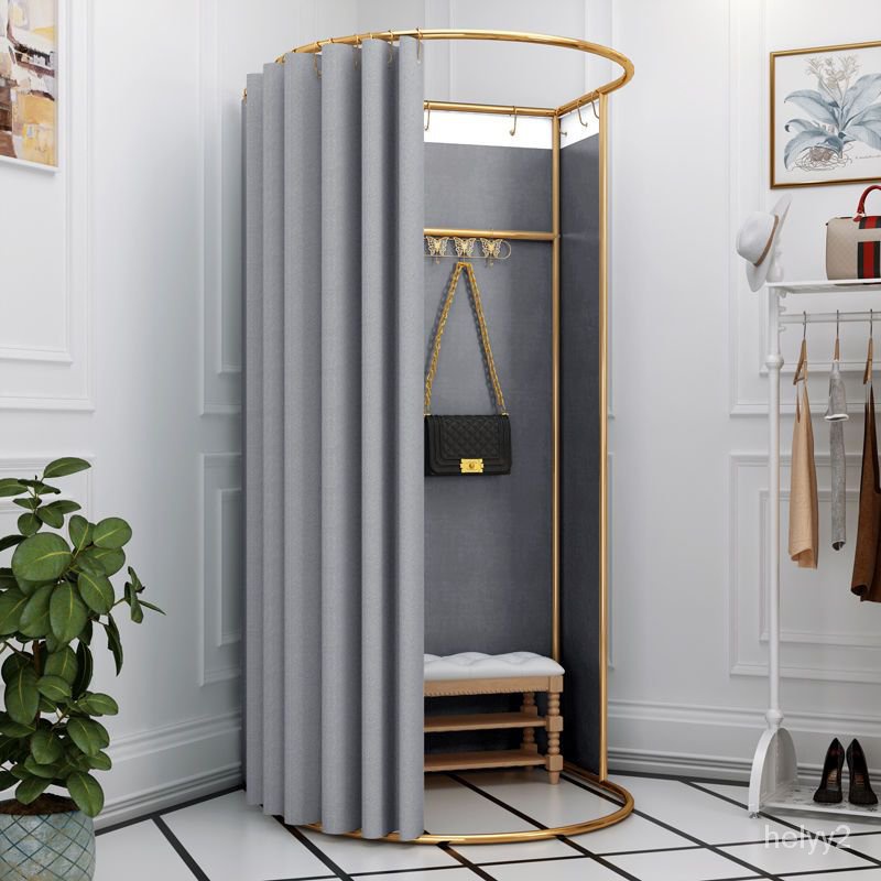 Round shape Dressing Fitting Room Shopping mall Mobile Fitting Room ...