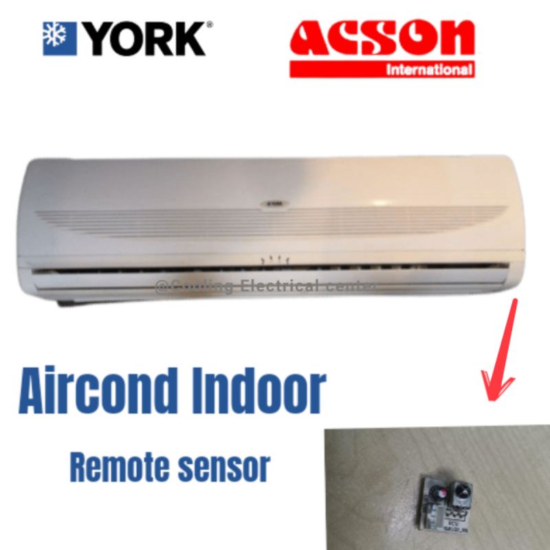 York/Acosn Aircond Indoor unit Remote sensor (1Hp/1.5Hp/2Hp/2.5Hp ...