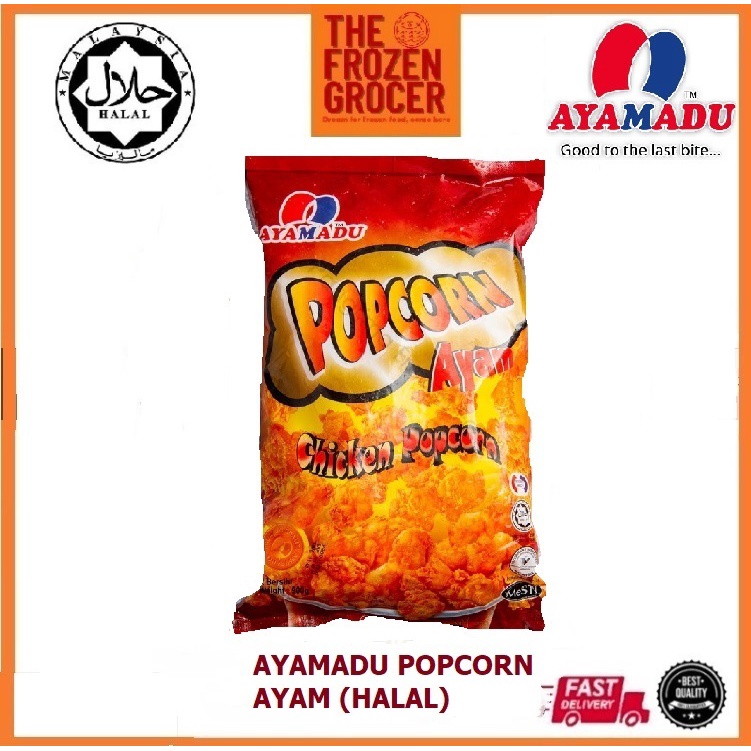 [DELIVERY KL/SEBAHAGIAN SELANGOR SAJA] Ayamadu Popcorn Chicken/ Ayamadu ...
