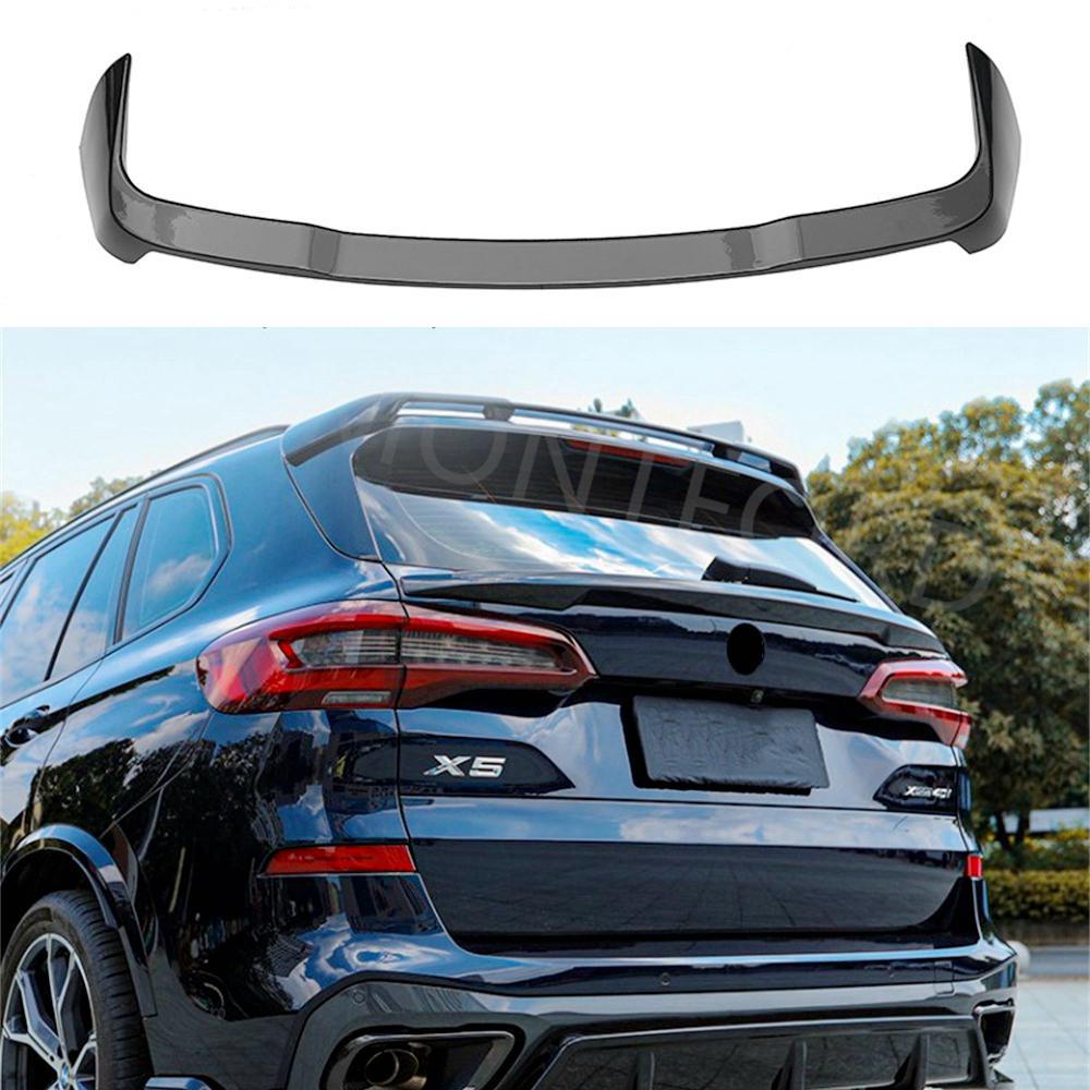 Car Styling New High Quality ABS Paint Black Rear Trunk Lip Spoiler Top ...