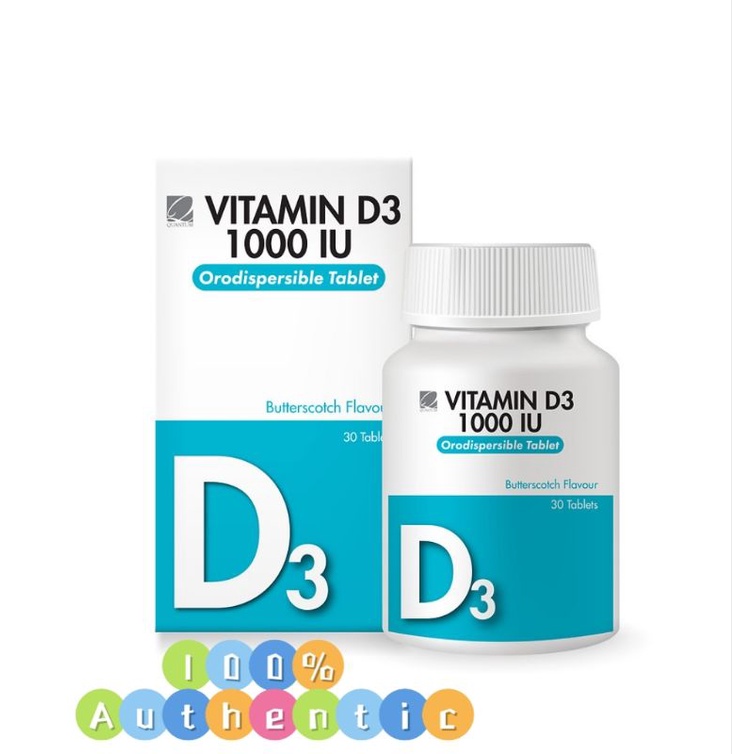 Quantum Oro-dispersible Vitamin D3 1000iu Cholecalciferol | Shopee Malaysia