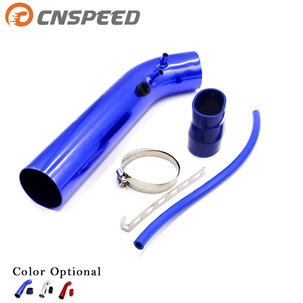 CNSPEED Universal 3"; 76mm Aluminum car Air Intake Pipe Kit / 3 Inch ...