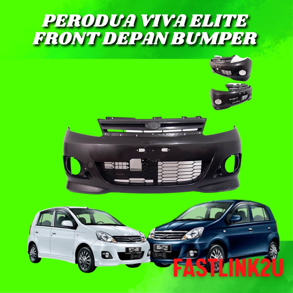 **Fastlink Perodua Viva 2007 / Viva Elite 2009 Front Bumper Depan ...