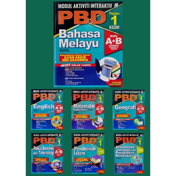 BUKU LATIHAN - MODUL AKTIVITI INTERAKTIF PBD TINGKATAN 1 KSSM 2023 ( SASBADI ) | Shopee Malaysia