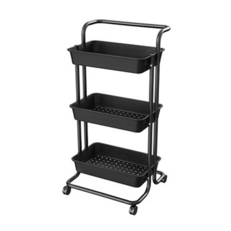 3 Tiers Trolley Storage Racks Office | Shopee Malaysia