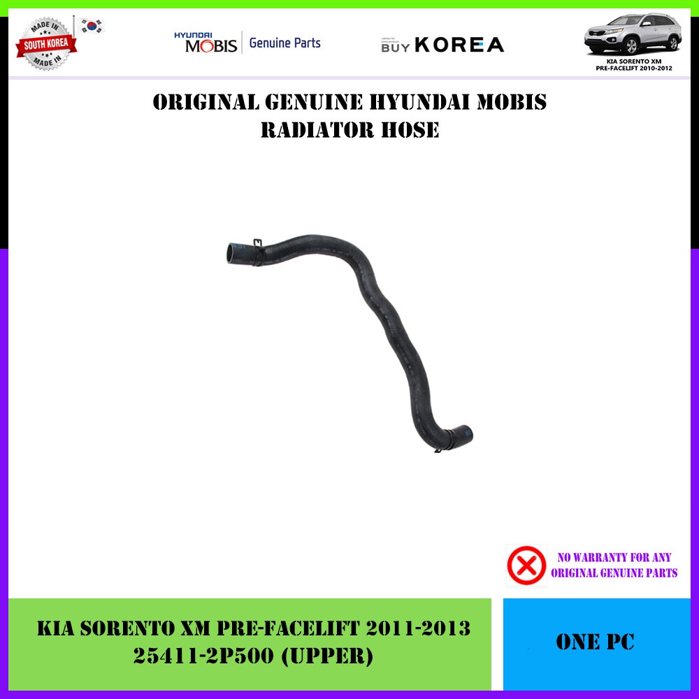 Kia Sorento XM Pre-Facelift 2010-2013 Genuine Mobis Radiator Hose ...