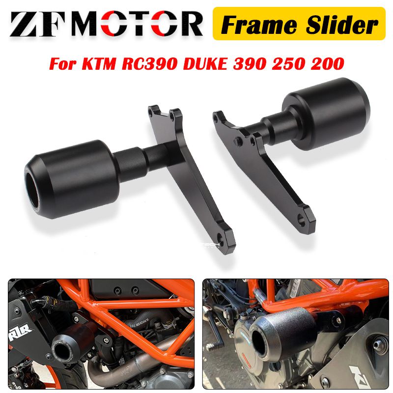 Frame Slider Crash Protector Guard Falling Protection for KTM Duke 390 ...
