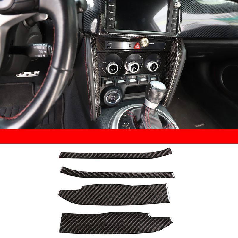 For Toyota 86 GT86/Subaru BRZ ZC6 12-20 Soft Carbon Fiber Center ...