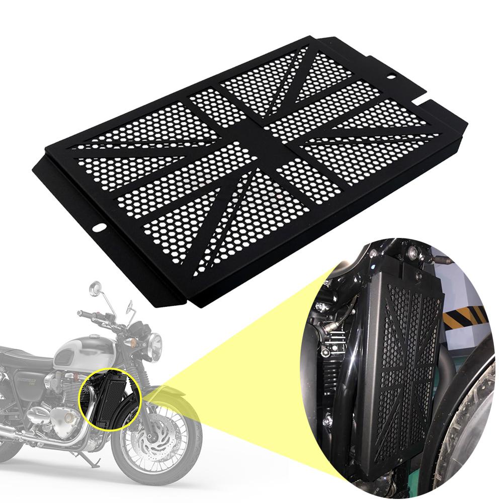 Motorcycle Radiator Guard Grille Cover Protector For Triumph Bonneville ...