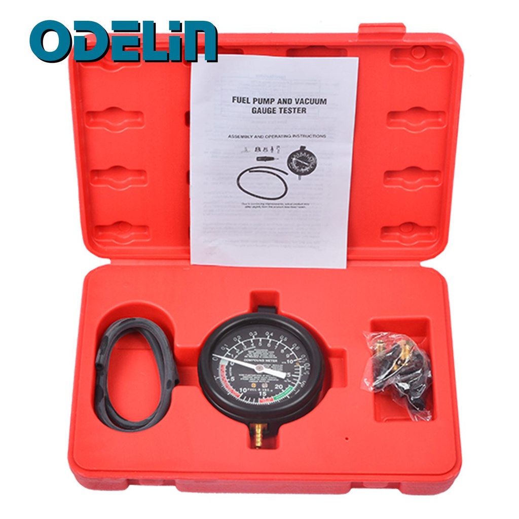Fuel Vacuum Gauge Synchronizer Carburetor Pressure Leak Diagnostic Tool ...