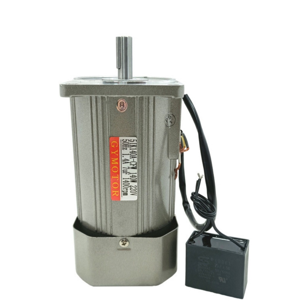 140W Shaft 12mm 1400rpm AC 220V Single Phase 380V Three Phase,AC ...