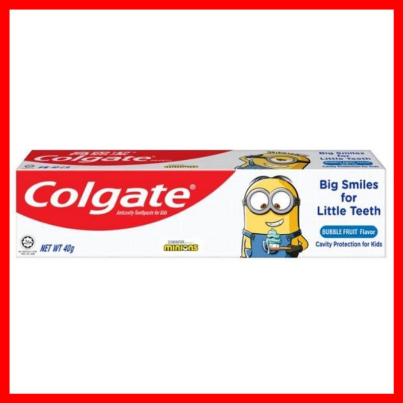 Colgate Kids Minion Toothpaste 40g | Shopee Malaysia