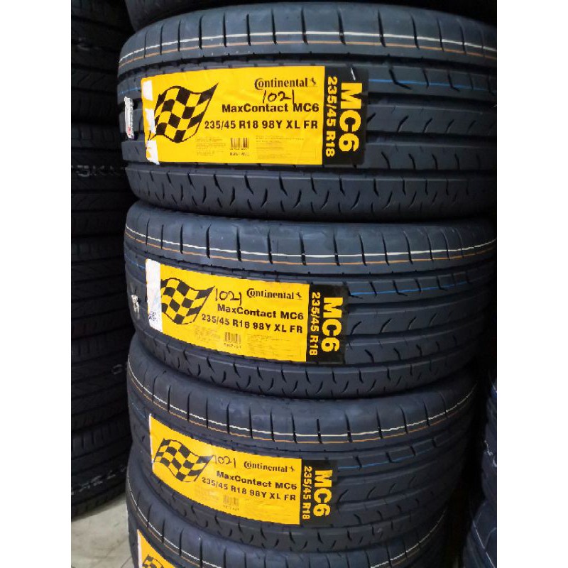 235/45/18 Continental MaxContact MC6 Tyre Tayar | Shopee Malaysia
