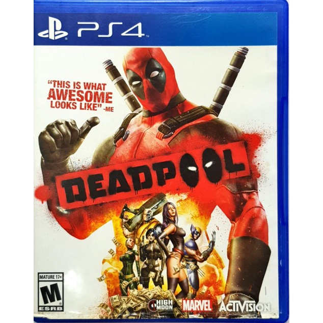 PS4 GAME DEADPOOL (USED) | Shopee Malaysia