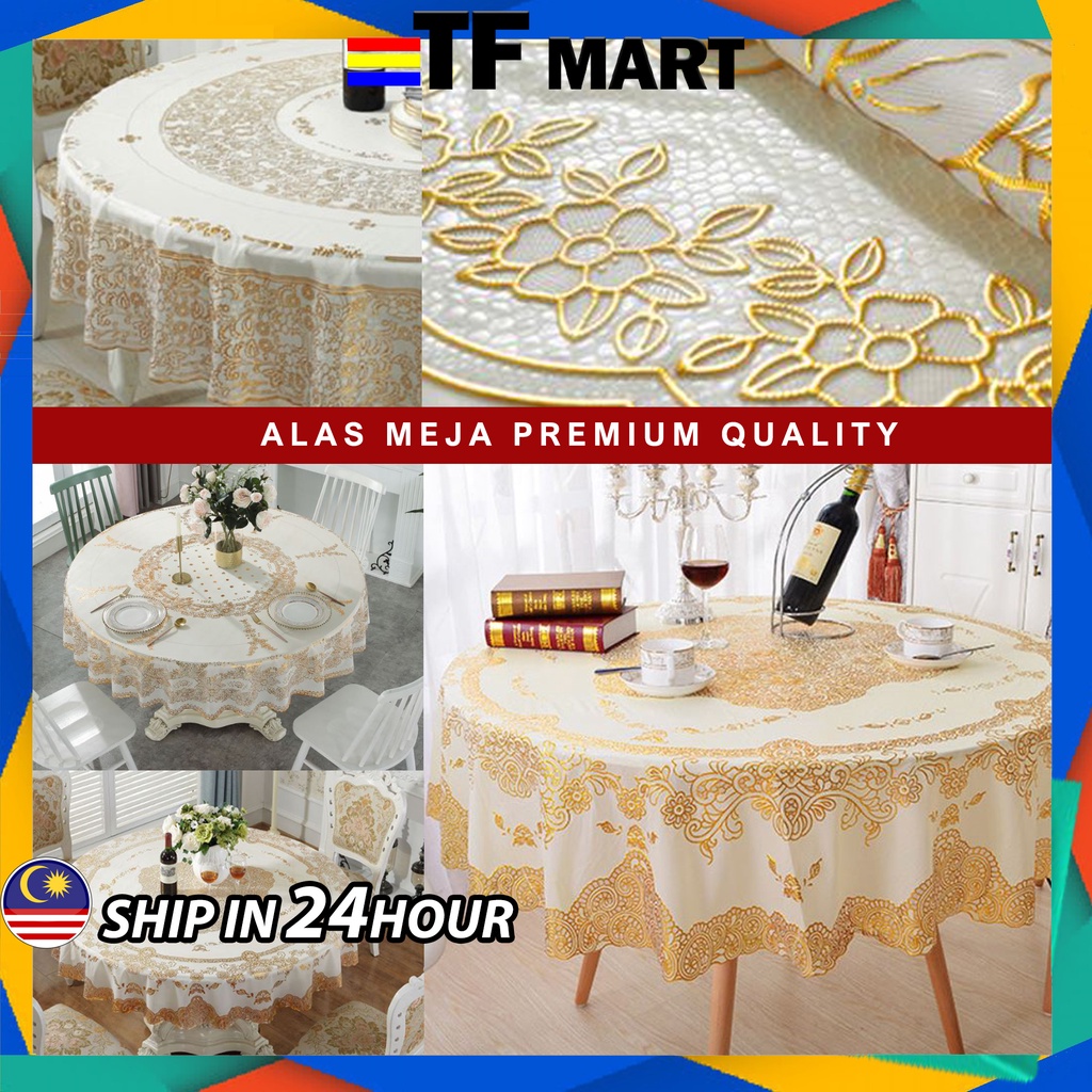 TFMART [READY STOCK] Euro Style Alas Meja Dining Table Cloth Kain Meja ...