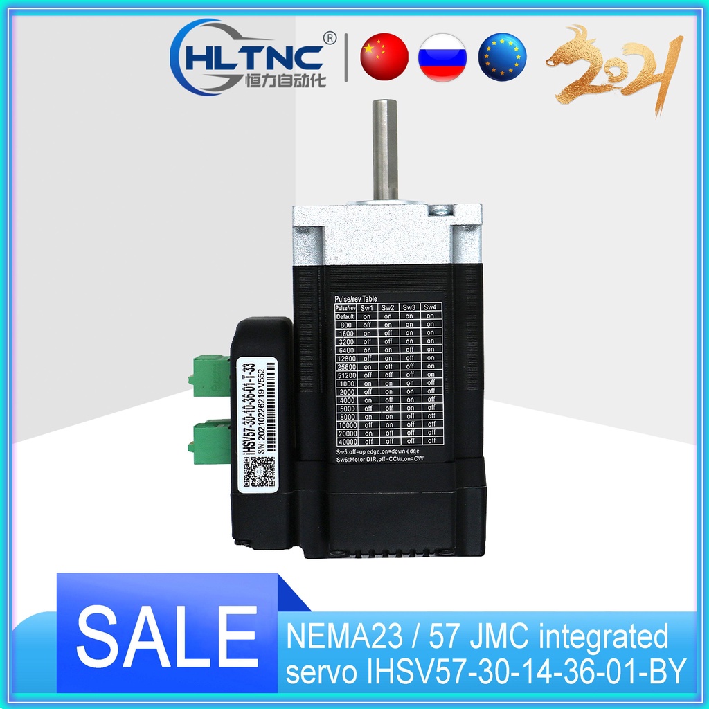 Servo motor NEMA23 / 57 JMC integrated servo IHSV57-30-14-36-01-BY ... Servo motor NEMA23 / 57 JMC integrated servo IHSV57-30-14-36-01-BY ...