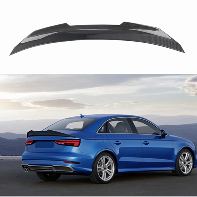 For AUDI A3 S3 RS3 8V Limousine Sedan PSM Style Carbon Fiber Rear ...