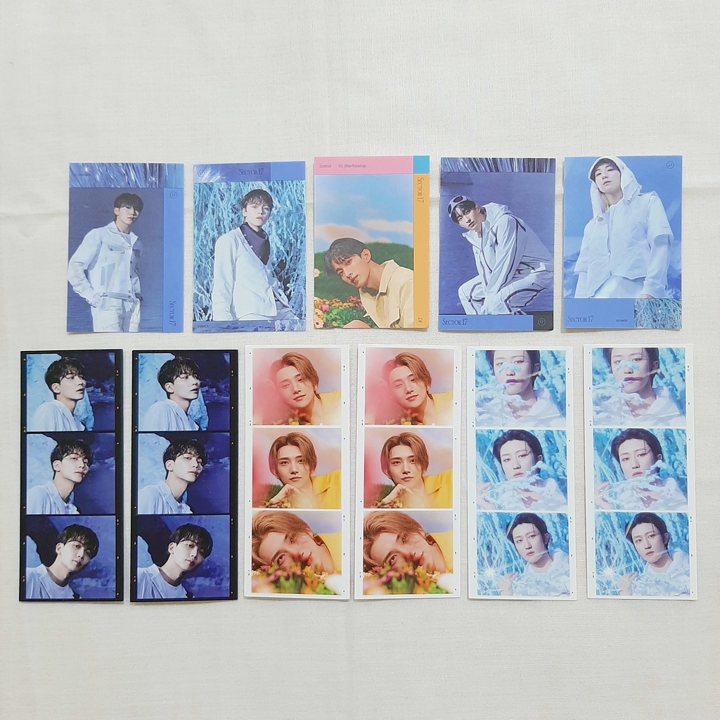 [ READY STOCK | OFFICIAL ] Seventeen - SECTOR 17 Sticker Bookmark PC ...