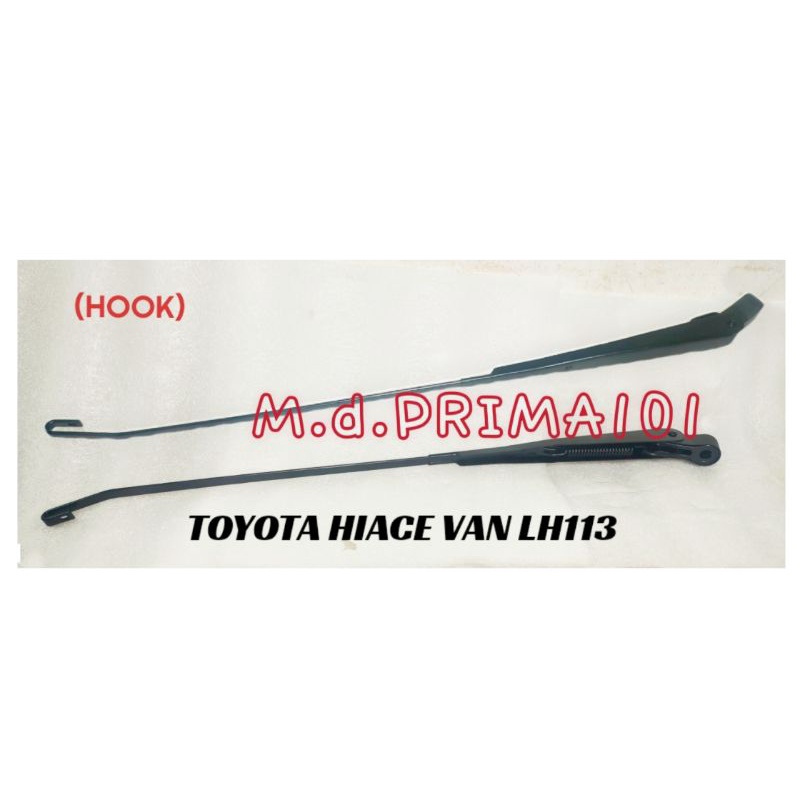 (1PIECE) TOYOTA HIACE VAN LH113 FRONT WIPER ARM (HOOK) (SCREW) | Shopee ...