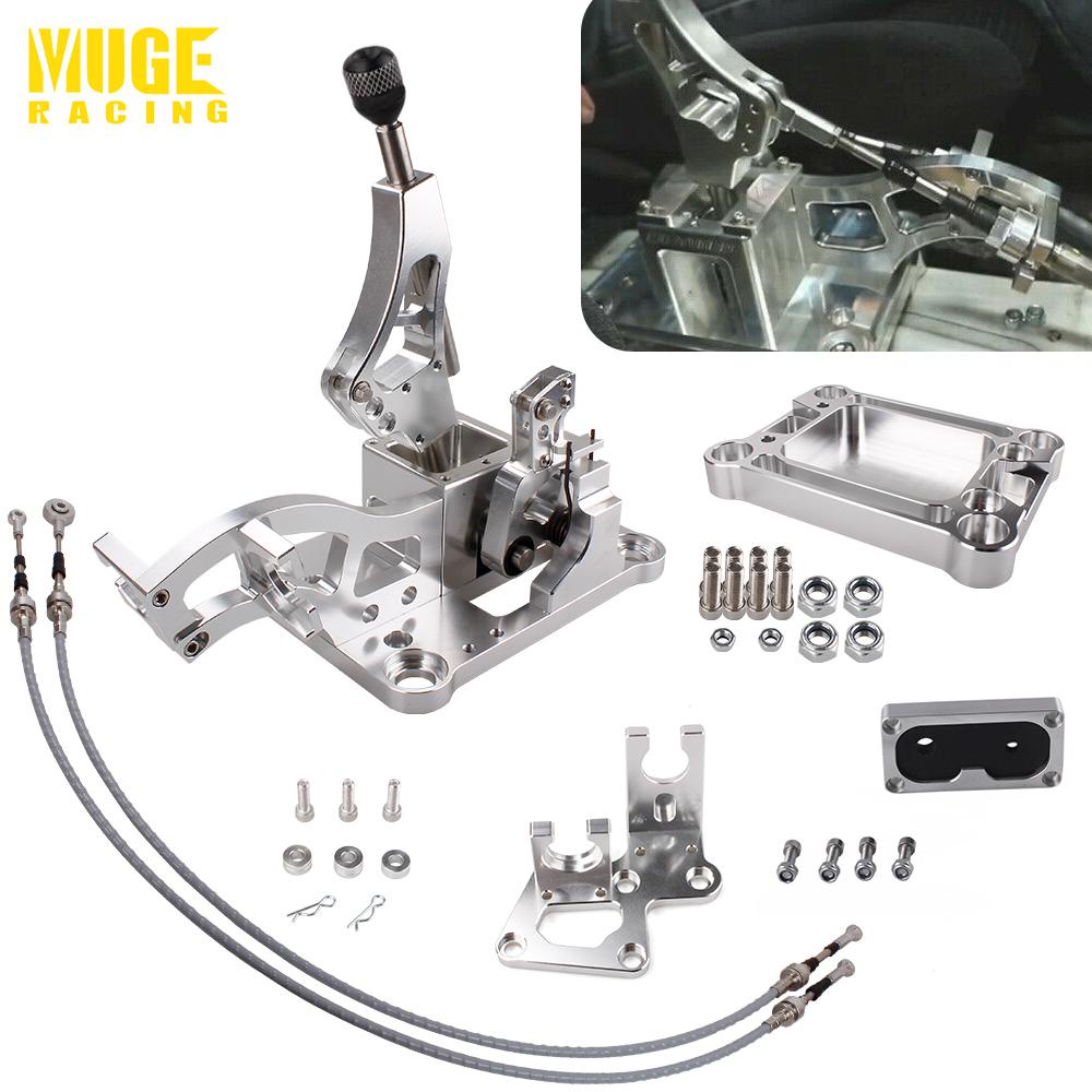 New Shifter Box Shifter Cables Knob Trans Bracket Firewall Cable ...