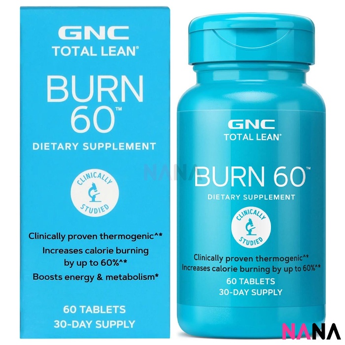 GNC Total Lean Burn 60 60 Tablets | Shopee Malaysia