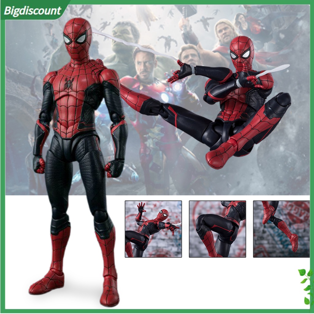 Sturdy Spider Men Toy Spider Men Figurine Model Movable Joints for ...