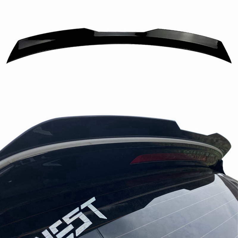 For Renault Megane 4 Spoiler 2016 2017 2018 2019 2020 Gloss Black ...