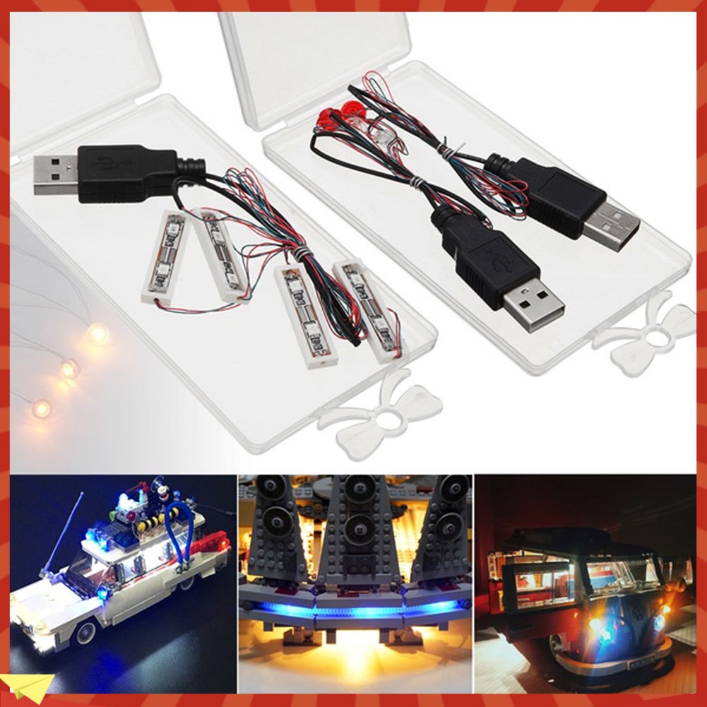 {Ghentr} Universal USB Charging Brick/Round Type LED Light Lamp Kit ...