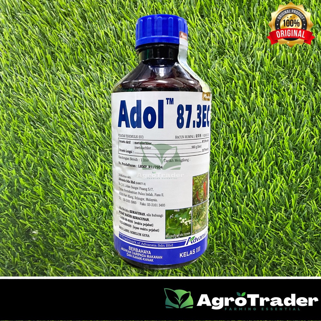 Advansia Adol 87.3EC 1L - Metolachlor 87.3% EC | Shopee Malaysia
