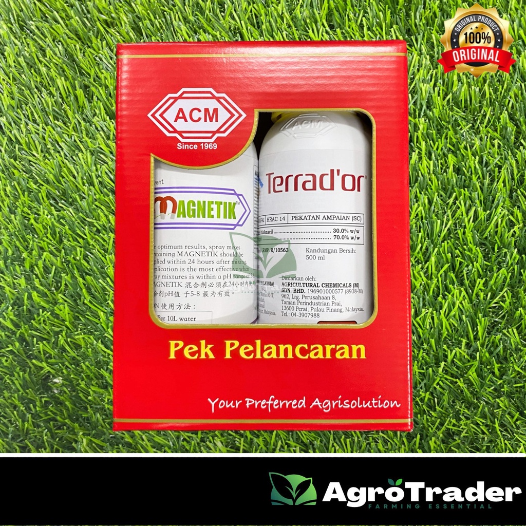 ACM Terrador Solution Pack (Terrador 500ml x1 + FOC Magnetik 500ml x1 ...