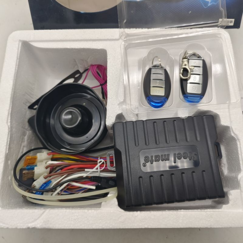Steelmate Car Alarm full set System with siren shock sensor 838X ...